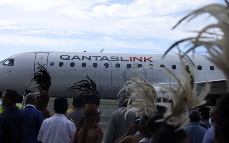 TL and Australia launches the first route Dili- Darwin for Qantaslink ...